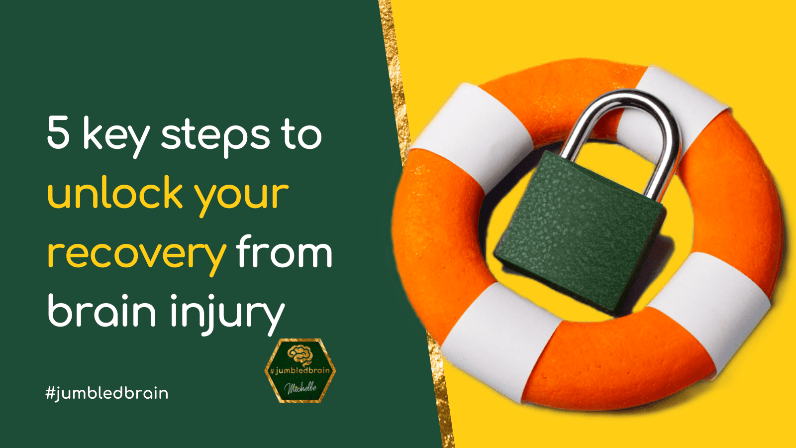 5 key steps to unlock your recovery from brain injury - #jumbledbrain