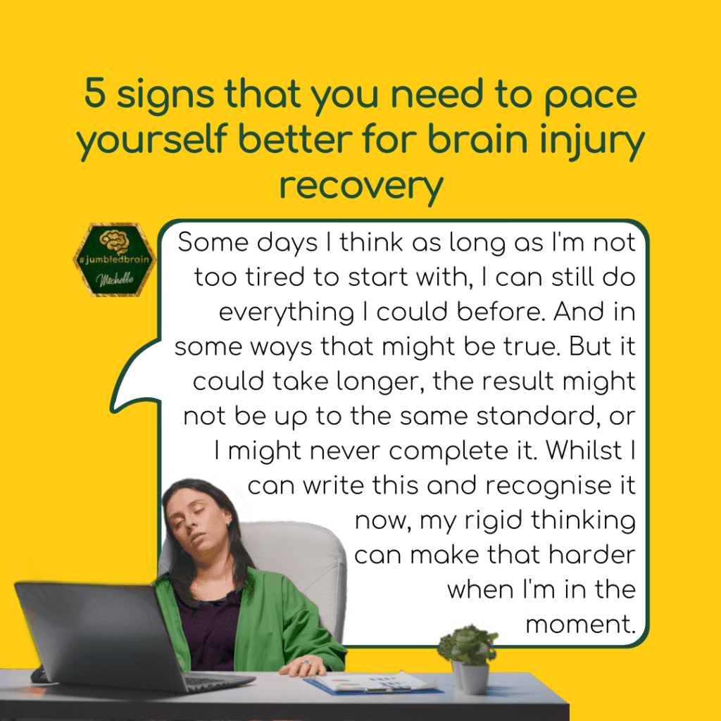 5 signs that you need to pace yourself better for brain injury recovery ...
