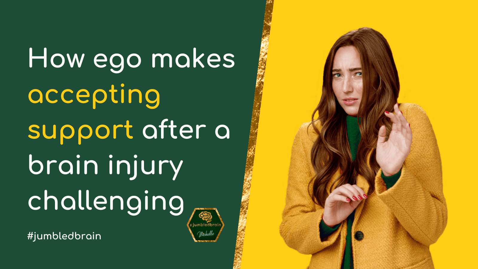 How ego makes accepting support after a brain injury challenging - # ...